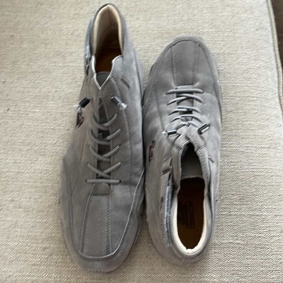 Shoes | Mens Beck Shoes Suede Velcro Leather Casual Sneakers Size 12 ...